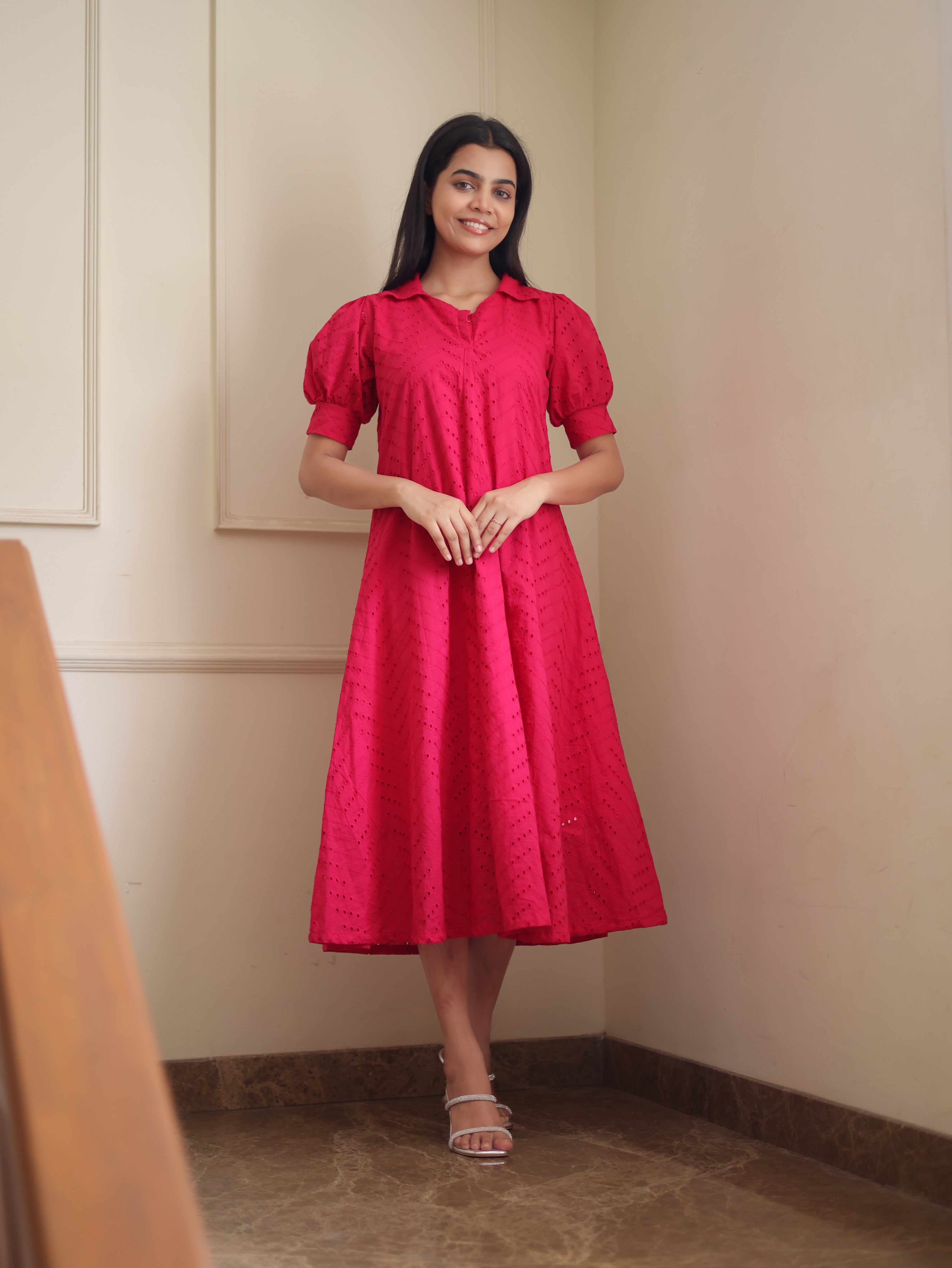 Hakoba Shirt Dress – Minxy.in