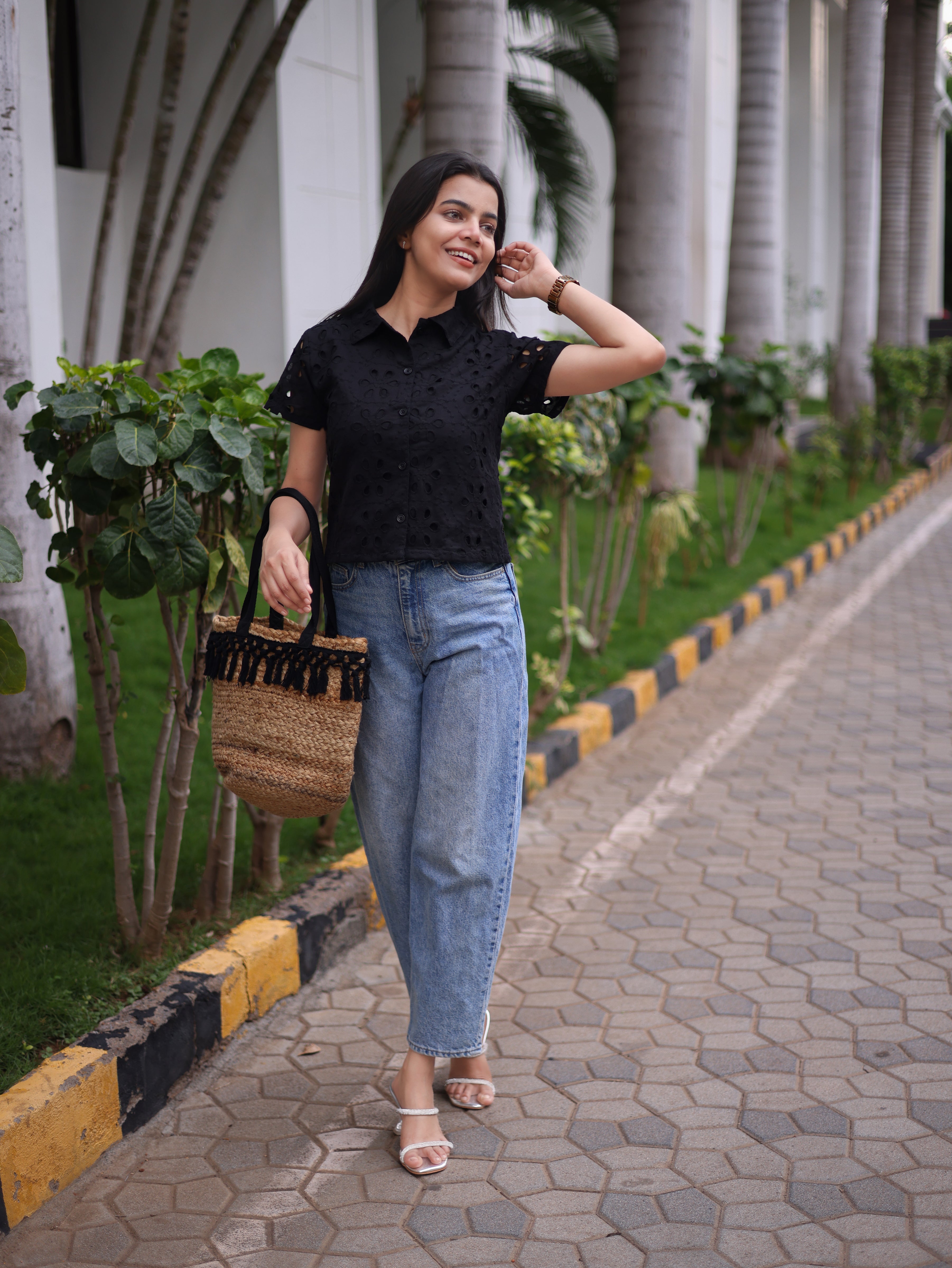 Hakoba Crop Top – Minxy.in